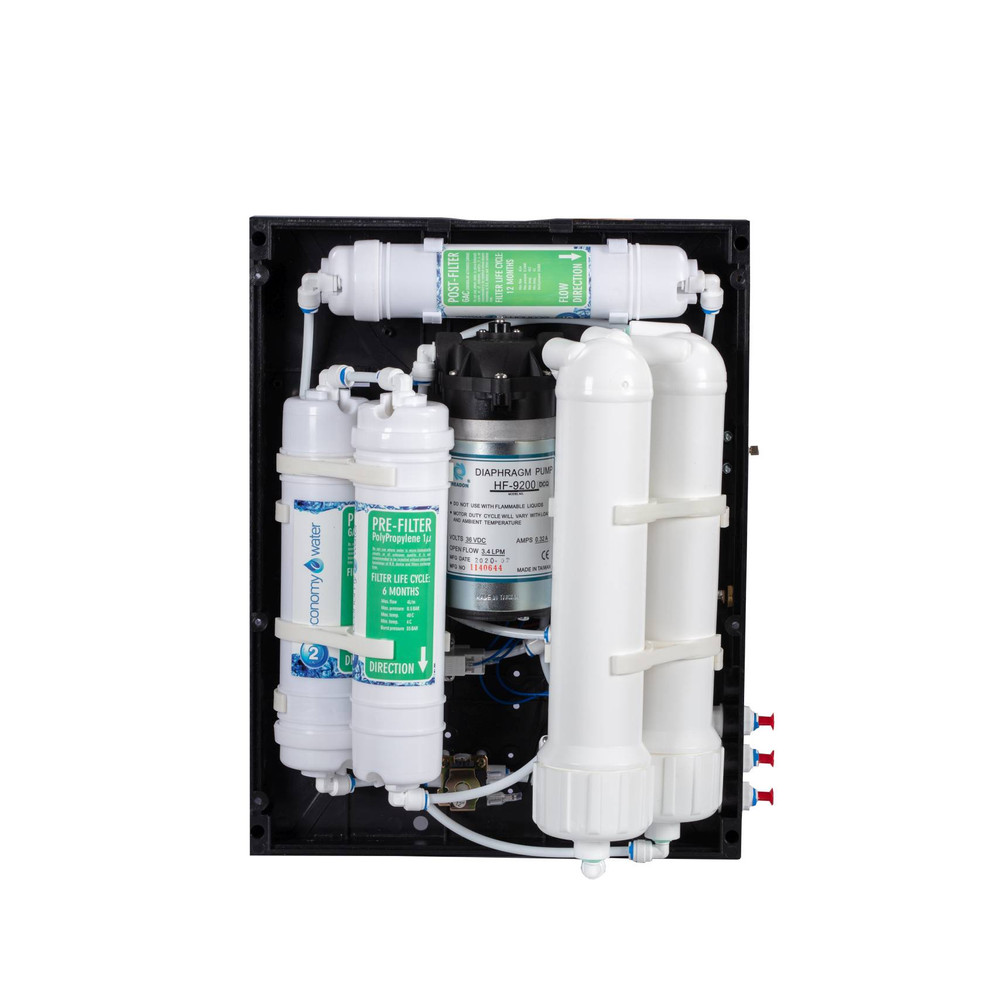 RO-Economy Compact 200 GPD+ átfolyós fordított ozmózisos víztisztító ...